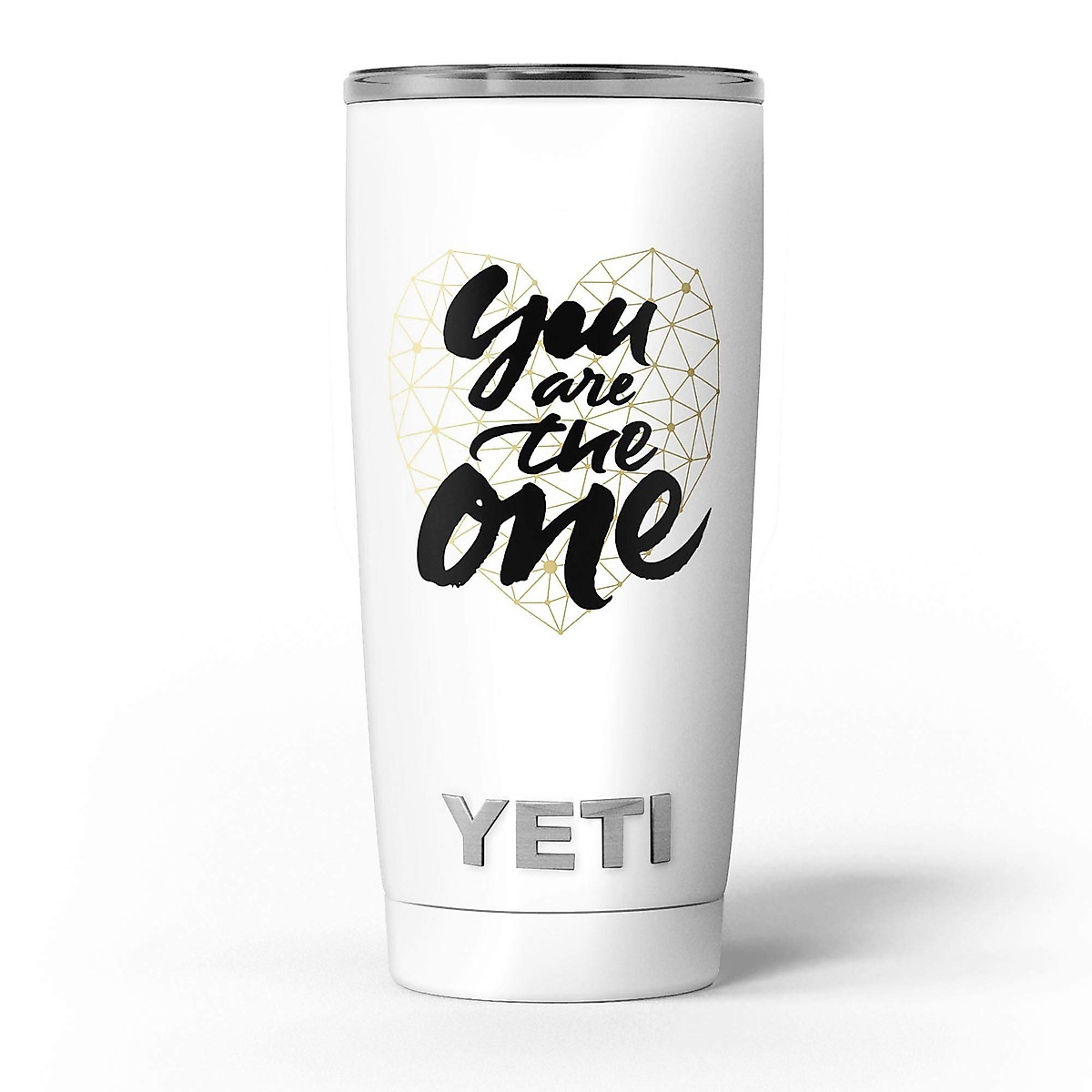 Design Skinz You are The One - Skin Decal Vinyl Wrap Kit Compatible with The Yeti Rambler Cooler Tumbler Cups