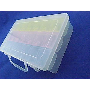 2pcs/lot,Electronic Components Storage Box, 21 lattice/blocks, Large-space,Component Parts Box,22.5135.4cm