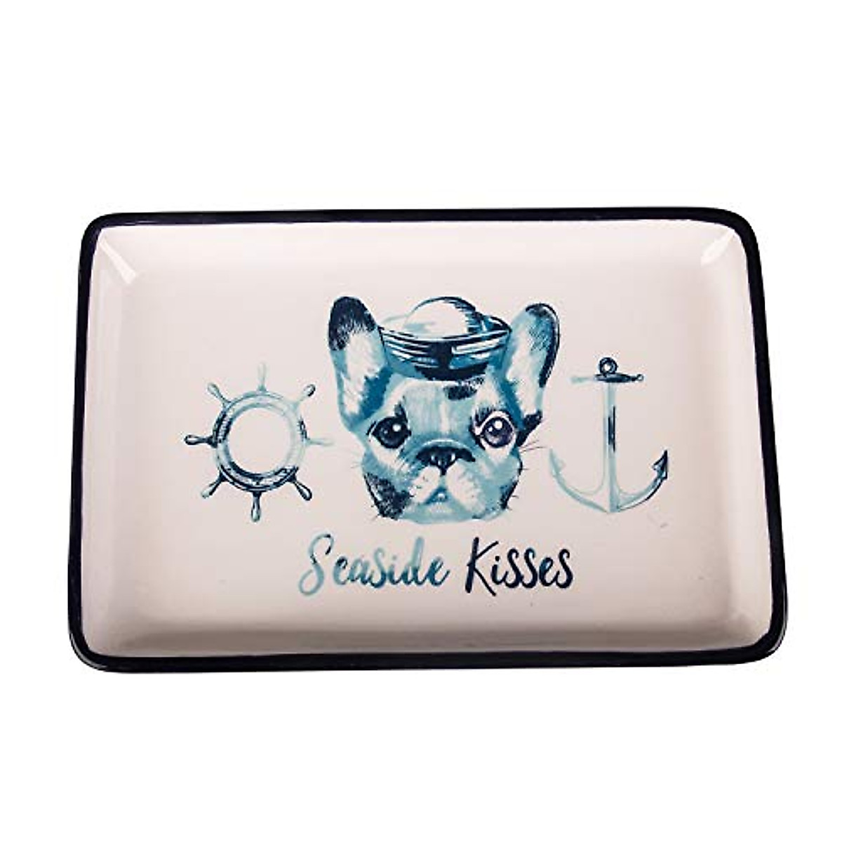 Beachcombers 6" Ceramic Large Trinket Dish