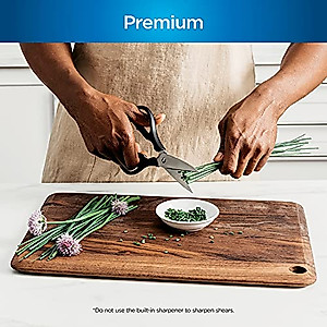 Ninja K32009 Foodi NeverDull Premium Knife System, 9 Piece Knife Block Set with Built-in Sharpener, German Stainless Steel Knives, Black