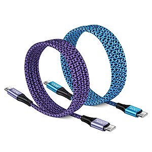 100W USB C to C Charging Cable for Samsung Galaxy A14 5G A13 A03S A23 S23 A54 A53 A34 A24 S22 Ultra S21 S20 FE Z Flip4 3 Z Fold4,iPad,Mac Book,Google Pixel 7a 7 Pro 7 6a 6 Pro 5a 2Pack 6FT Cord