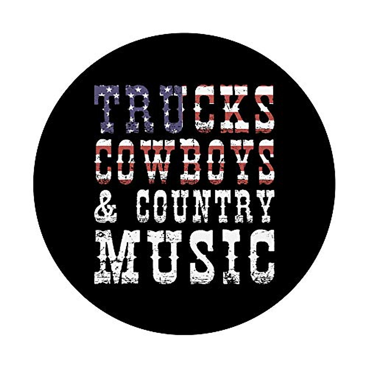 Trucks Cowboys & Country Music Country Girl Designs PopSockets PopGrip: Swappable Grip for Phones & Tablets