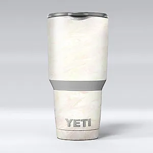 Design Skinz Slate Marble Surface V23 - Skin Decal Vinyl Wrap Kit Compatible with The Yeti Rambler Cooler Tumbler Cups