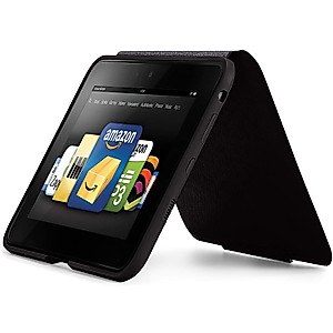 Official Amazon Kindle Fire HD 7 Standing Protective Leather Case (for Kindle Fire HD 7 2nd Gen)(Bulk Packaging)(Onyx)