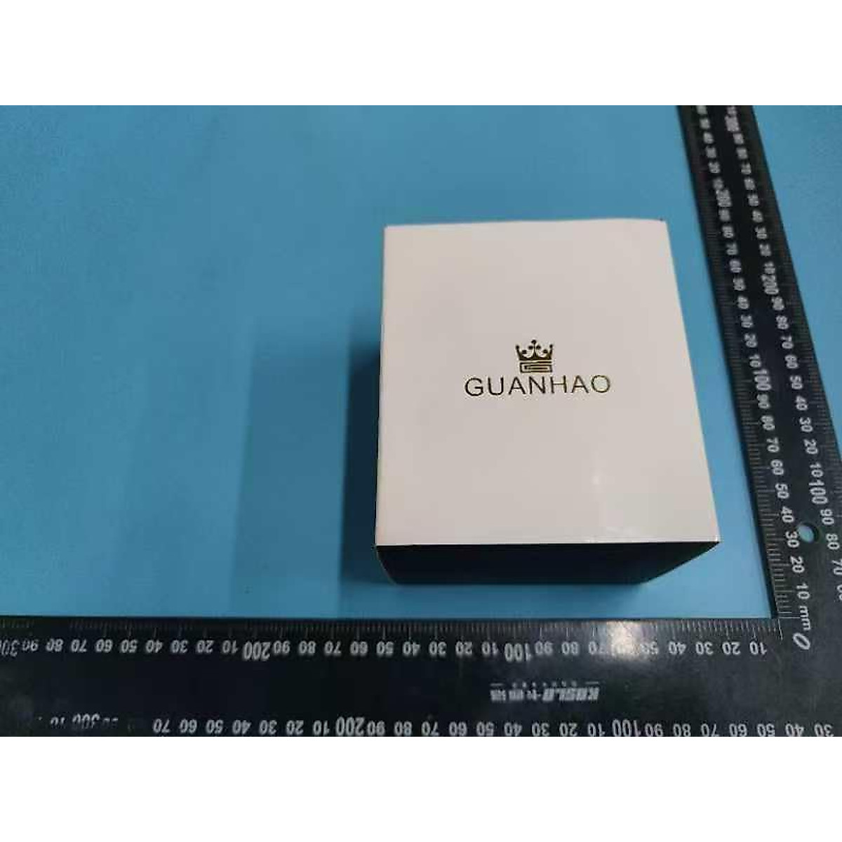 GUANHAO Ceramic Watches for Men, Black Business Men's Wristwatches with Calendar and Weeks, Quartz Watches with Ceramic Band Diamond Dial for Male Luminous Hands