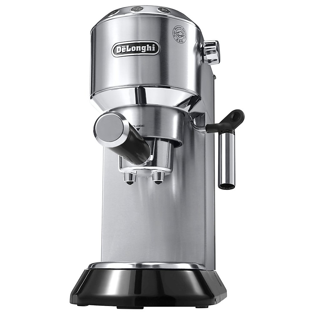 De'Longhi Dedica Style, Espresso Machine, Coffee and Cappucino Maker with Milk Frother, Metal/Stainless, EC680M, 13 x 5.9 x 12 inches