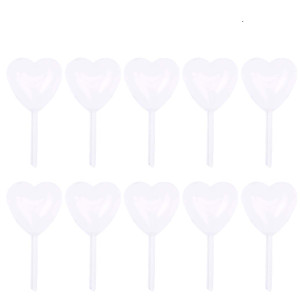100Pcs Transfer Pipettes Squeeze Transfer Pipettes Injectors for Chocolate Cupcakes Strawberries 4ml (Heart Shape)