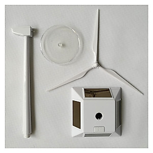 Lifyn2 Wind Turbine Generator kit Mini Solar Driving Wind Turbine Model Mini Solar Toy Mini Wind Turbine Generator Model Solar Powered Windmill Wind Turbine