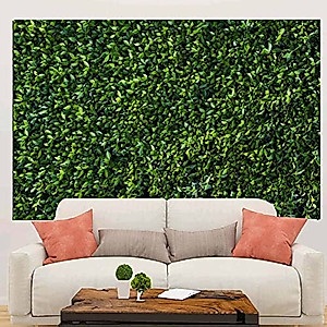 Spring Nature Green Leaves Photography Backdrops Newborn Baby Shower Backdrop Wedding Birthday Party Decoration Photo Studio Props Supplies 7x5ft Polyester