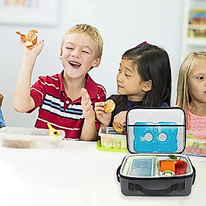 Healthy Packers Ice Packs for Coolers - Freezer Packs - Original Cool Pack | Cooler Accessories for the Beach, Camping and Fishing | Slim & Long-Lasting Reusable Ice Pack for Lunch Box (Set of 4)