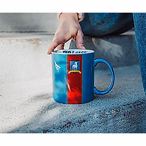 Silver Buffalo Ted Lasso Richmond Jersey Kent Ceramic Mug, 20 Ounces