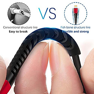 iPhone Charger, Lightning Cable 3PACK 6FT Nylon Braided Fast iPhone Charger Cord Compatible with iPhone 11 Pro Max XS XR X 8 7 6 Plus 5, iPad Pro iPod Airpods and More (3×6 Foot)