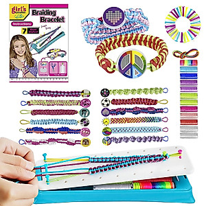 Bracelet Making Kit for Girls, DIY Friendship Charm Bracelet Maker Toys for 6-12 Year Old Girl Arts and Crafts for Kids Ages 8-12 Year Old Girl Toys Birthday Christmas Gifts for 6-10 Year Old Girls