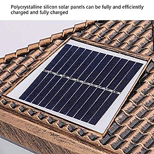 SPNEC Outdoor Lighting Solar Column Headlights Outdoor Doorpost Lights Waterproof Garden Lights Villa Wall Lights, Home Garden Viewing Lights Lawn Lights