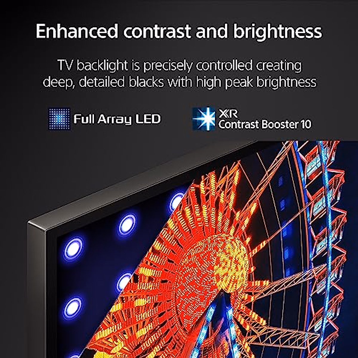 Sony 55 Inch 4K Ultra HD TV X90L Series: BRAVIA XR Full Array LED Smart Google TV with Dolby Vision HDR and Exclusive Features for The Playstation® 5 XR55X90L- 2023 Model