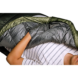Sierra Designs Get Down 20 Degree Sleeping Bags - 550 Fill Power DriDown (PFC Free), Mummy Style Camping & Backpacking Sleeping Bags for Men & Women, Stuff Sack Included (Regular)