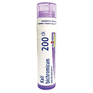 Boiron Kali Bichromicum 200Ck Homeopathic Medicine for Colds - 80 Pellets