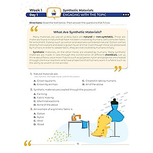 8th Grade Science: Daily Practice Workbook | 20 Weeks of Fun Activities (Physical, Life, Earth and Space Science, Engineering | Video Explanations Included | 200+ Pages Workbook)