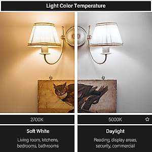 Maelsrlg R14 LED Bulb 4W(40W Equivalent) Mini Reflector Flood Light Bulbs 2700K Soft White, Curio Cabinet Light Bulb, Non-Dimmable, E26 Base Short Light Bulbs, 4-Pack