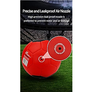 Dakott Ferrari No. 5 Limited Edition Soccer Ball., RED