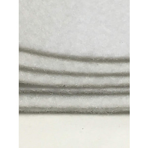 Awesome Aquatic Polishing Felt Filter Pad 50 Micron Bulk 24 ” x 36 ” Ultimate Aquarium Mechanical Prefilter Filtration Media Fresh or Saltwater Improve Water Quality Clarity Durable and Reusable