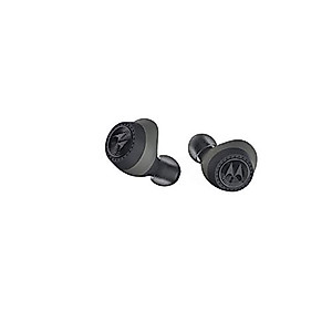 Motorola VerveBuds 200 Wireless Earbuds - Cordless, Bluetooth Headset Gear for Sport, Gym, Exercise, Fitness - IPX5, Comfortable Fit, Compatible with Voice Assistants - 3 Buds Sizes, Charging Case