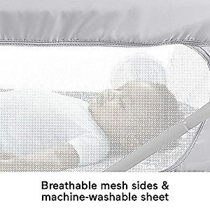 Fisher-Price Baby Crib Soothing View Vibe Bassinet Portable Cradle With Music Vibrations And Slim Fold For Travel, Moonlight Forest [Amazon Exclusive]