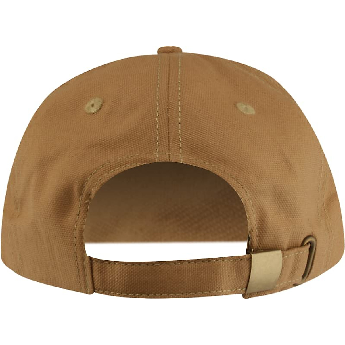 Ford Bronco Baseball Cap, Adjustable 6-Panel Duck Hat, Brown