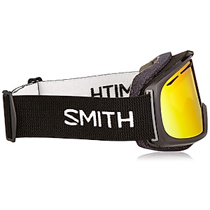 Smith Optics Unisex Drift Goggle (Black/Red Sol-X Mirror)