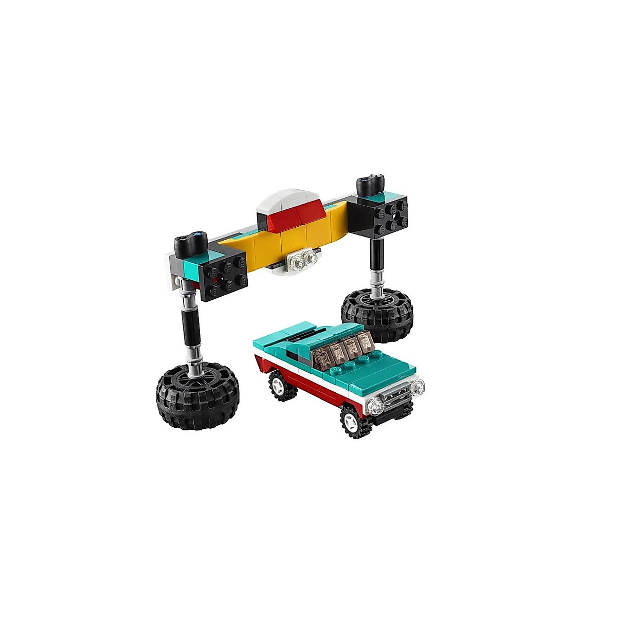 LEGO Creator 3in1 Monster Truck Toy 31101 Cool Building Kit for Kids (163 Pieces)