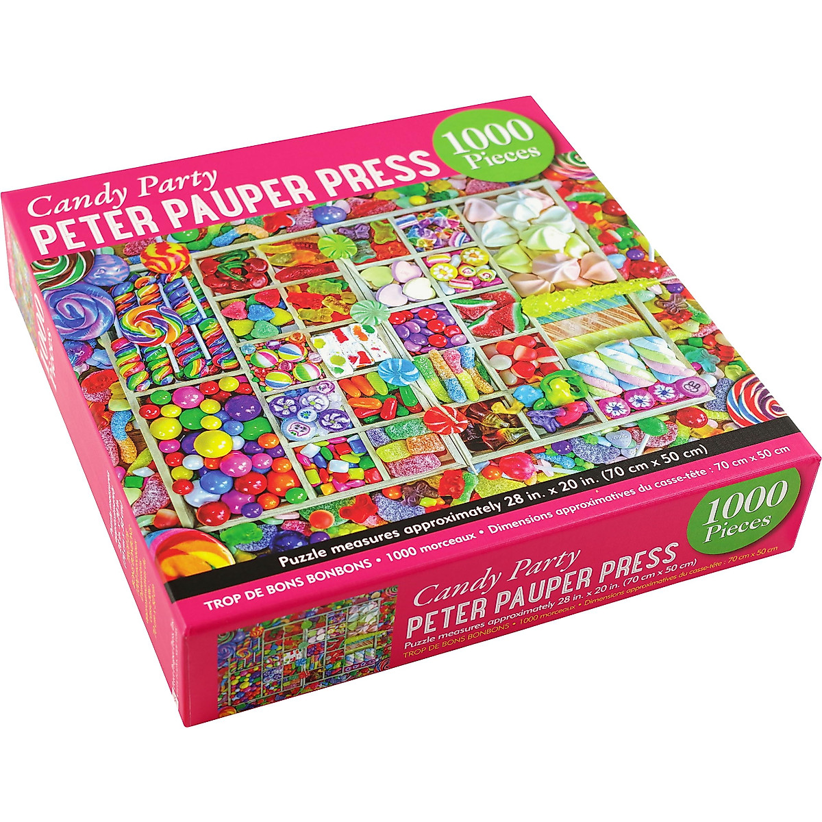 PETER PAUPER PRESS Candy Party 1000 Piece Jigsaw Puzzle