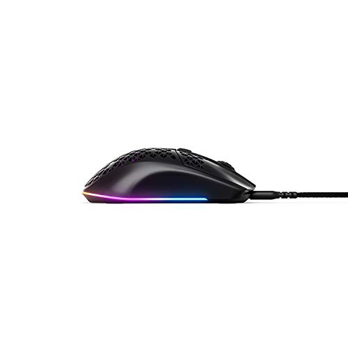 SteelSeries Aerox 3 - Super Light Gaming Mouse - 8,500 CPI TrueMove Core Optical Sensor - Ultra-lightweight Water Resistant Design - Universal USB-C connectivity