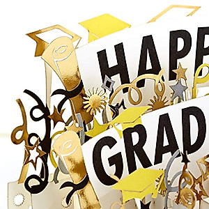 Hallmark Signature Paper Wonder Pop Up Graduation Card (Happy Graduation)