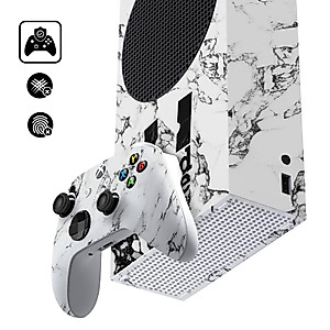Head Case Designs Officially Licensed EA Bioware Mass Effect Initiative Distressed Andromeda Graphics Vinyl Sticker Gaming Skin Decal Cover Compatible With Xbox Series S Console and Controller Bundle