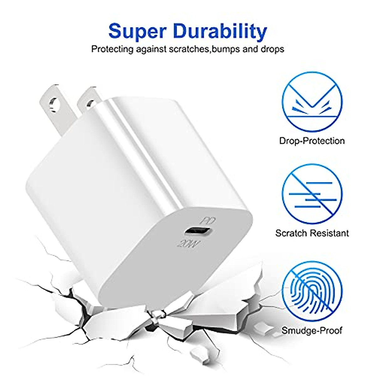 iPhone 14 13 11 Fast Charger Block,【Apple MFi Certified】 3pack USB C Charger Power Adapter Wall Charging for iPhone14 Pro Max/14 Pro/13 Pro Max/12 ProMax/11ProMax/11/SE/iPad Pro/iPad Air2 airpods