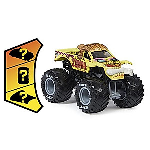Monster Jam 2022 Spin Master 1:64 Diecast Truck with Bonus Accessory: World Finals Zombie