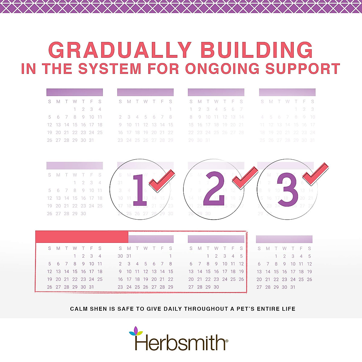 Herbsmith Calm Shen – Herbal Blend for Dogs & Cats – Natural Anxiety Remedy for Dogs & Cats – Feline and Canine Calming Supplement – 270 Tablets