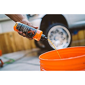 Liquid X Car Shampoo - Ultra Sudsy Car Wash, pH Neutral Formula for Safe Washing - Highly Concentrated Ultra Foam (16 oz)