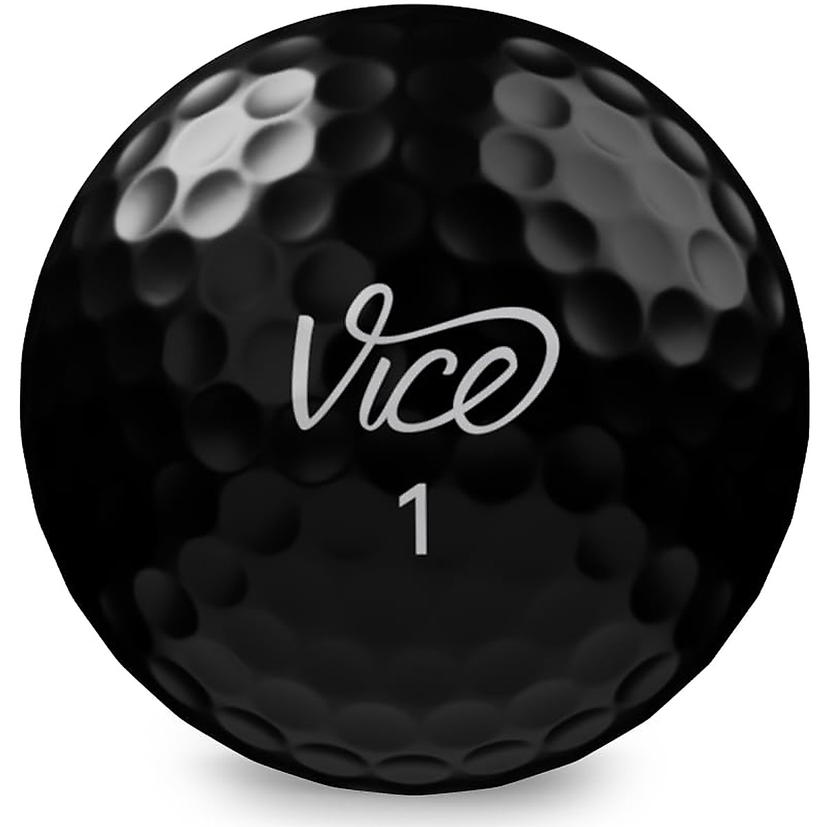 Vice Golf Limited Edition Pro Plus Golf Balls (Black)