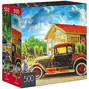 Spin Master Games 2-Pack of 500-Piece Jigsaw Puzzles, Bibliodame 1 and 2 | Puzzles for Adults and Kids Ages 8+