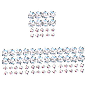 360 Pcs Jewelry Beads Bracelet Beads Glass Earring Kit Beads Glass Beads for Bracelets Making Beads in Bulk Bracelet Making Beads Assorted Beads Bracelets Kit Beads Gemstone Beads