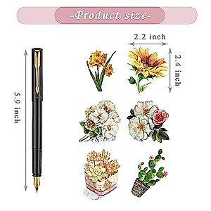 8 Sheets Rub on Transfers for Furniture and Crafts Vintage Flower Plant Rub On Transfer Stickers for Wood Floral Furniture Decals for Home Office Paper Scrapbooking Diary Album Journals DIY Craft