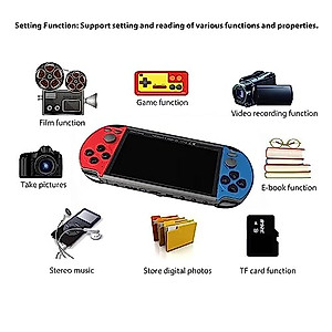 5.1 Inch 8GB Memory 128Bit Retro Portable Handheld Video Game Console 10000 Games Built-in