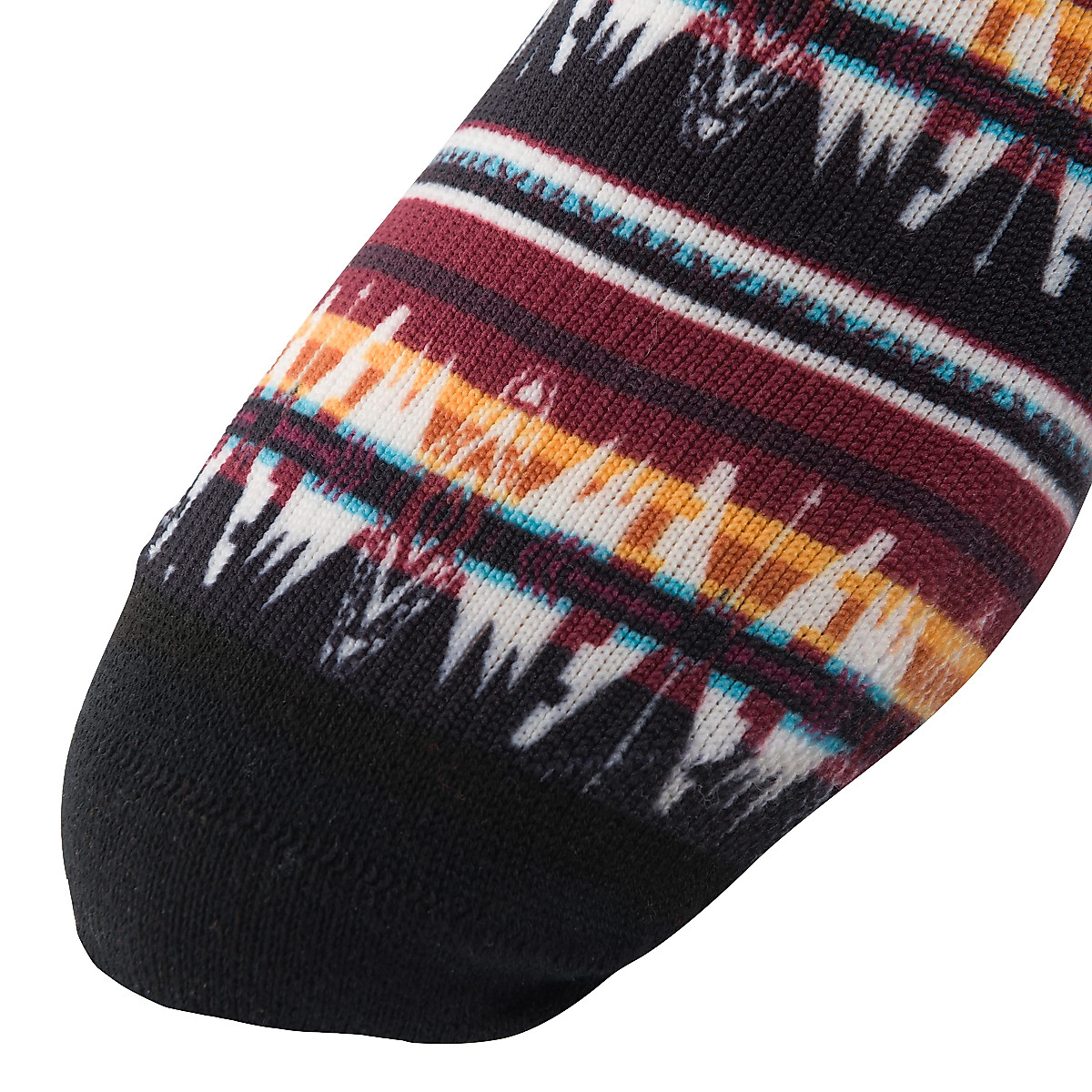 HOOey Graphic Boot Socks Western-Inspired Boot Socks for Men | Totem | Large | Single Pair