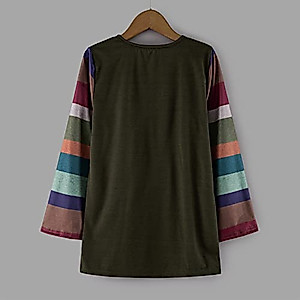 Baby Long Sleeve Shirts Infant Toddler Tshirt Ribbed Cotton Basic Round Neck Solid Sweatshirt Tee Shirt 1-Year-Old Pullover Green