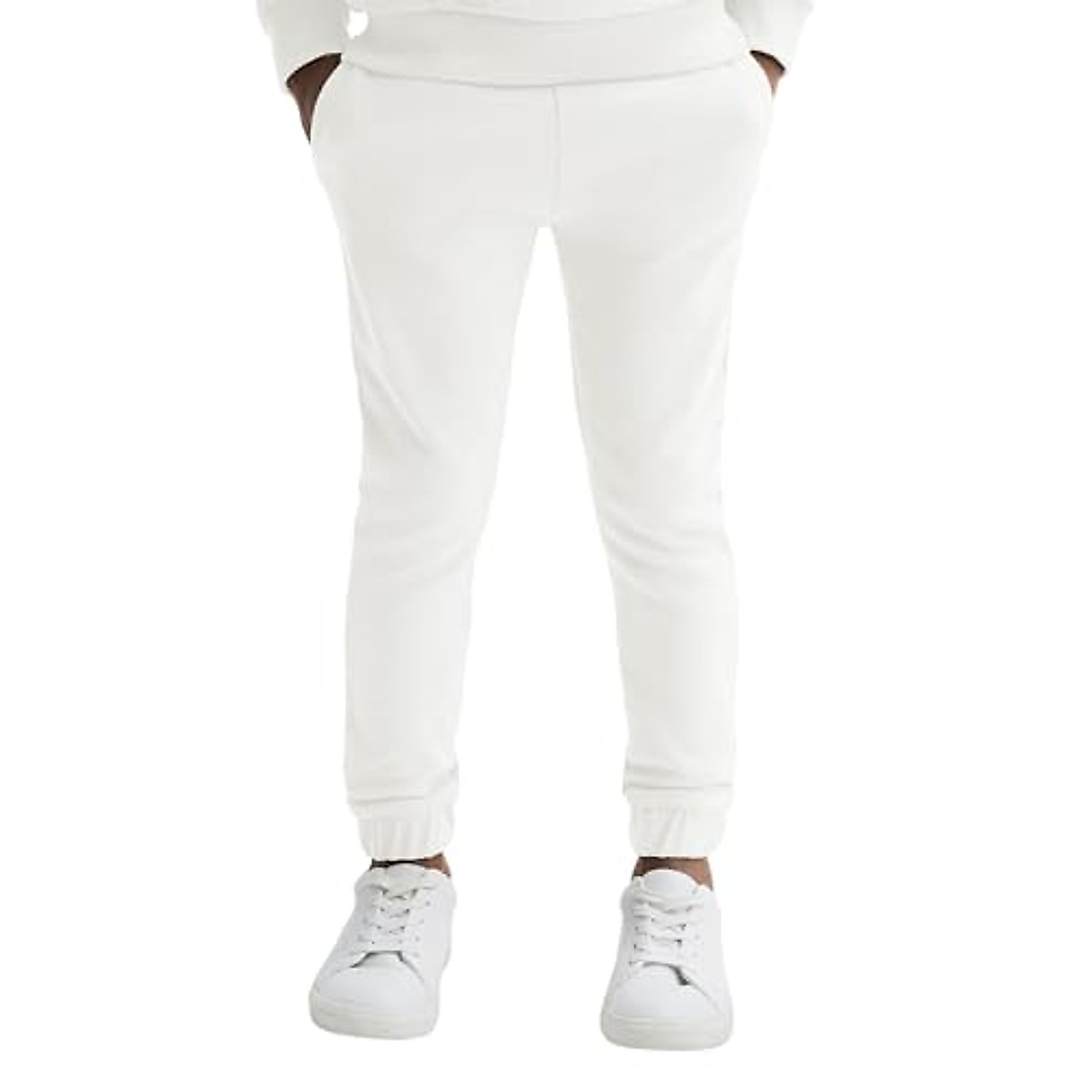 Haloumoning Boys 2 Piece Outfits Sweatsuits Long Sleeve Pullover Hoodie and Sweatpants Tracksuit Set 5-14 Years