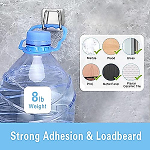 HMGF WOOD 2 Pcs Sponge Holder for Kitchen Sink,SUS304 Stainless Steel Strong Adhesive Small Sponge Holders