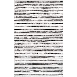 nuLOOM Magdalen Modern Vintage Area Rug, 4' x 6', Grey