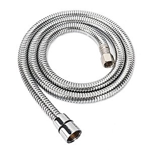 LukLoy 𝟏/𝟐" to 𝟏/𝟒" Nut Stainless Steel Shampoo Bowl Hose for Professional Salon Shampoo Bowl Faucet and Sprayer Head, Sprayer Head Not Included