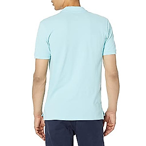 GAP Mens Logo Pique Polo Blue Heaven M